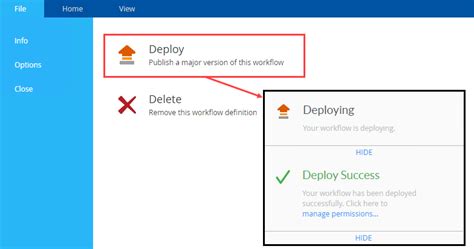 Deploy The Hello World Workflow