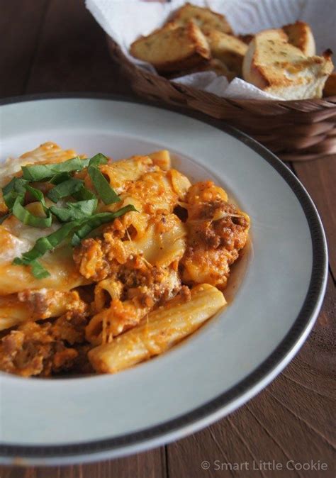 Ground Beef And Ricotta Baked Ziti Recipe Baked Ziti Pasta Dishes