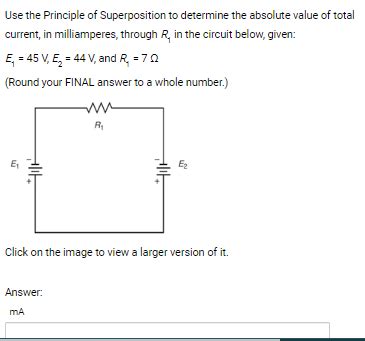 Solved Use The Principle Of Superposition To Determine The Chegg