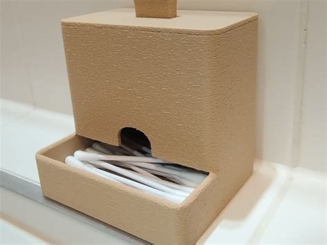 Q Tip Dispenser By Wilga Makerworld