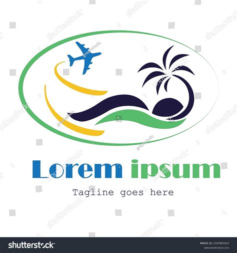 Travel Agency Vector Logo Template Holiday Stock Vector Royalty Free
