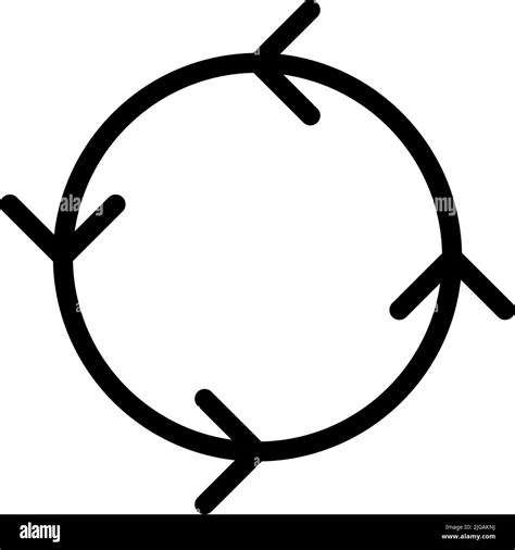 Arrow Icon Simple Thin Line Outline Vector Of Arrows Icons For Ui And Ux Website Or Mobile