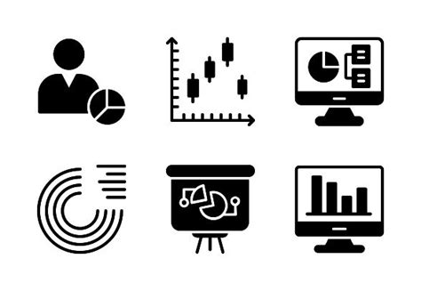 Data Visualization Icons By Prosymbols Data Visualization Data Logo