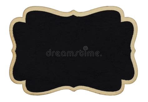 Small Blank Chalkboard On A White Background Texture For Add Te Stock