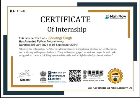 Shivangi Singh On Linkedin Mainflow Python