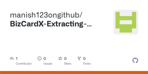 GitHub Manish123ongithub BizCardX Extracting Business Card Data With OCR