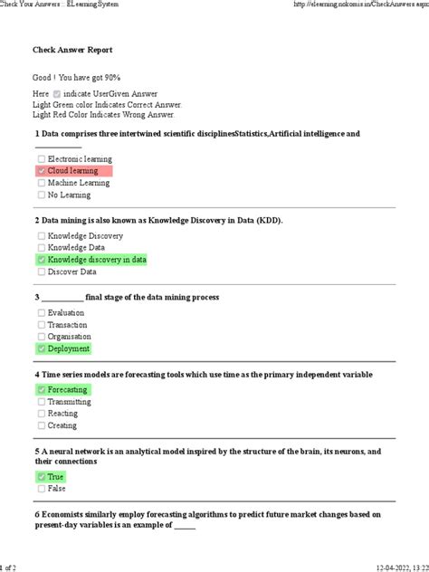 Business Analytics End Term Pdf Analytics Predictive Analytics