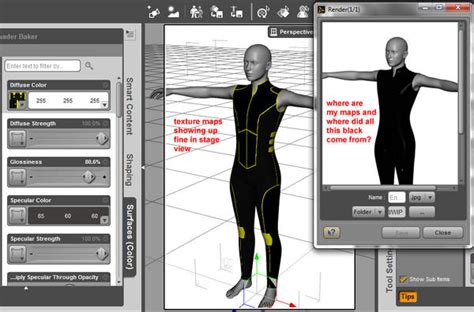 Texture Not Showing Up On Render Daz D Forums