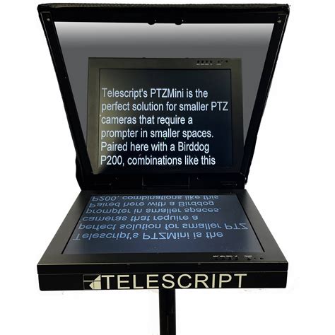 Telescript Ptzmini 15 Ndi Ptz Teleprompting System Ptzmini Bandh