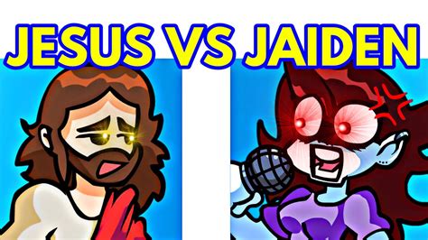 Friday Night Funkin Jesus Christ Vs Jaiden Animations Jesus Fnfmod