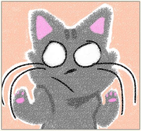 Cat Shrug By Hannahdrawsartxx On Deviantart