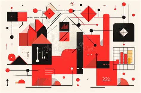 The Concept Of The Future Of Artificial Intelligence Diagrams And Codes Illustration Stock