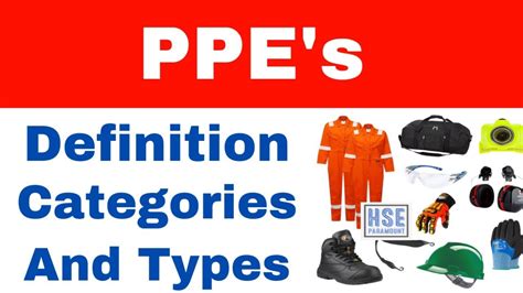 Types Of Ppes Categories Of Ppes What Is Ppes Perosnal