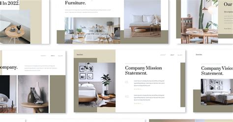 Шаблон презентации Keynote для интерьера Шаблоны презентаций Envato Elements