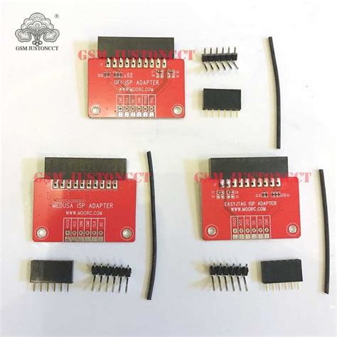 【new Arrivals】 Moorc Isp Adapter Full Set For Z3x Easy Jtag Ufi Box Medusa Box Lazada Singapore