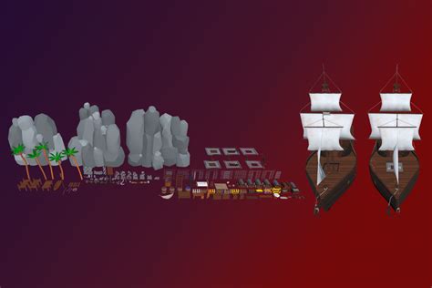 3d Pirate World 3d 소품 Unity Asset Store