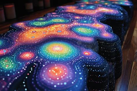 Brainwave Activity Patterns Visualized In Abstract Designs Highlighting Neural Pathways Energy