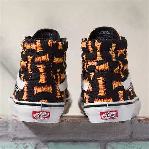 Thrasher X Vans Sk8 Hi And Old Skool Release Date