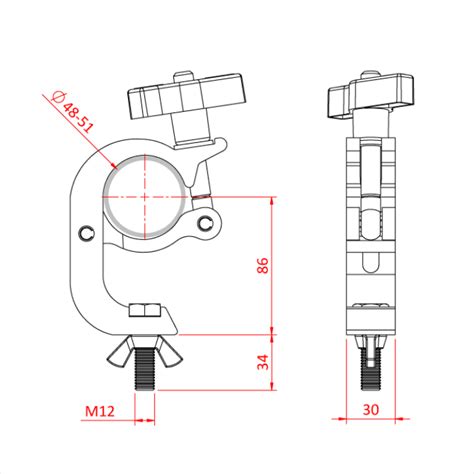 All Weather Trigger Hook Clamp Doughty Engineering