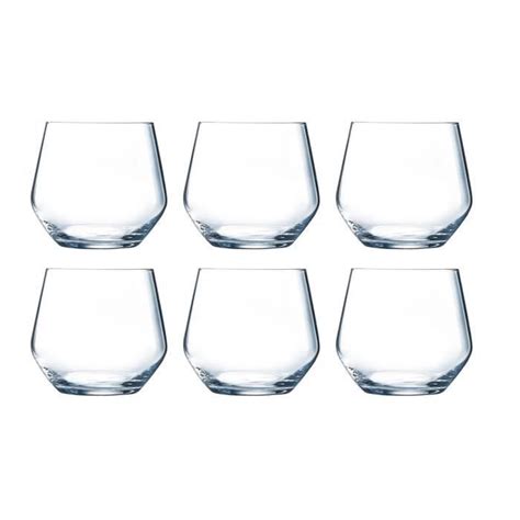 LUMINARC Lot de Verre À Eau cl Surloire sans pied transparent Cdiscount Maison