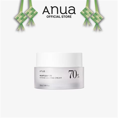 Anua Heartleaf 70 Intense Calming Cream 50ml Shopee Malaysia