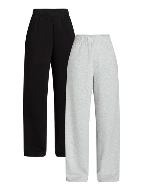 No Boundaries Soft Fleece Wide Leg Pants Inseam Or Pack Womens Walmart