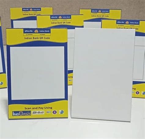 Acrylic Qr Code Stand At 17 Piece In New Delhi ID 2849110720112