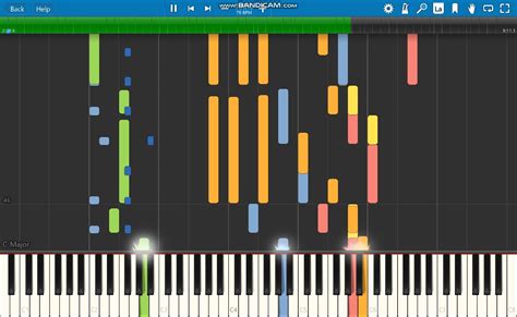 俩忘烟水里 Synthesia 小安あん 小安あん 哔哩哔哩视频