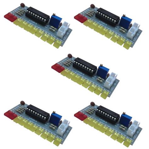 Nxfdsioz 5x Lm3915 Audio Level Indicator Diy Kit 10 Led Sound Audio