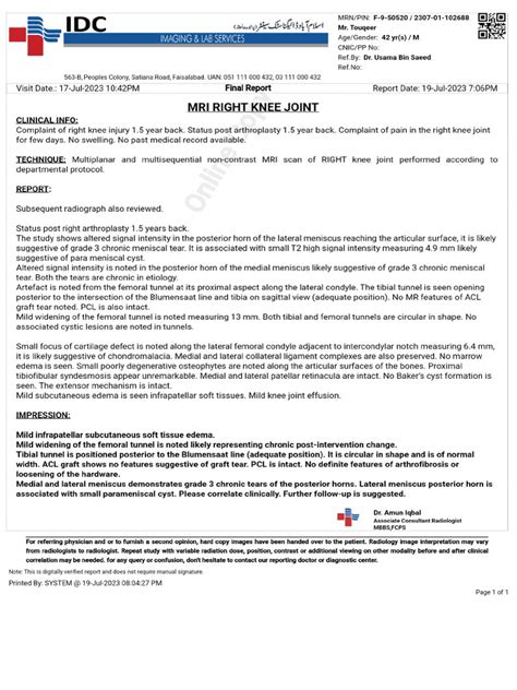 Report Test Pdf