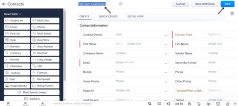 How To Create Custom Fields And Layouts In Zoho Crm