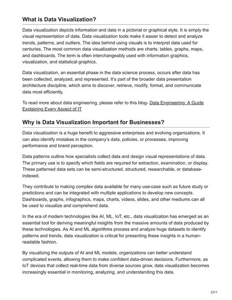 What Is Data Visualization A Comprehensive Guide Pdf Internet Computing