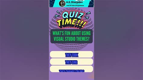 Coding Quiz 8 Coding Fun Quiz Assharpdev Youtube