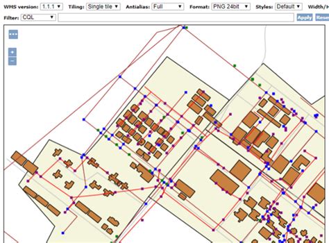 Water And Sewer Network Layers In Open Layers Download Scientific Diagram