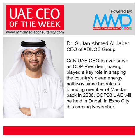 Uae Ceo Of The Week Mmd Media Consultancy