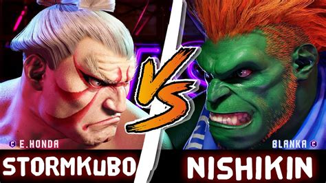 Sf6 Stormkubo Ehonda Vs Nishikin Blanka Street Fighter 6 Youtube