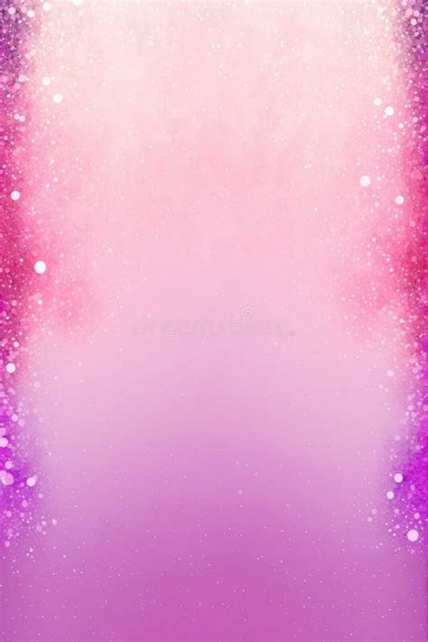 Mauve Pink Background Glitter Silhouettes Vertical Mobile Postcard