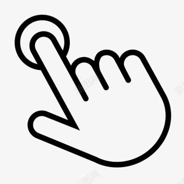 触摸屏图标 触摸屏icon 触摸屏矢量图标 88ICON
