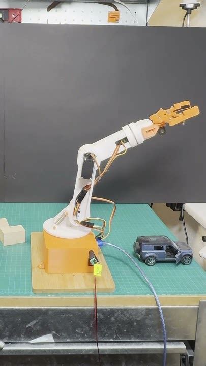 بناء روبوت Omarm Zero بالبلوتوث Arduino Roboticarm Robots 3dprinting Inventor Programming