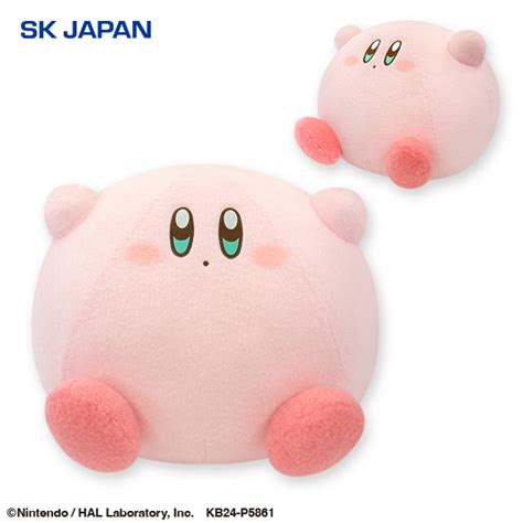 星のカービィ羊毛フェルト風超bigぬいぐるみまんぷく座り｜タイトーの4月のおすすめプライズ