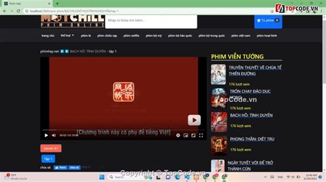 full source code web phim viết bằng reactjs laravel redis bosstrap mysql