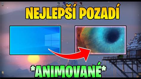 Nejlepší ANIMOVANÉ Pozadí Na Tvoji Plochu Jak Nastavit YouTube