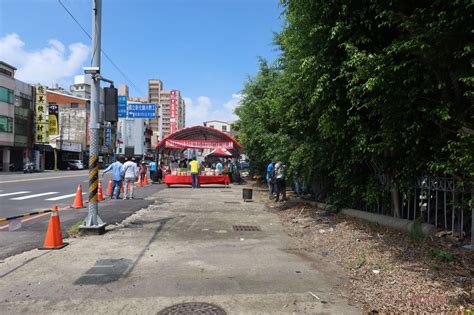 影揮別彰化市台化街淹水夢靨彰化市台化街雨水下水道終於開工