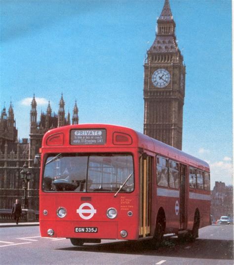 Aec Swift London Bus Bus Coach Red Bus