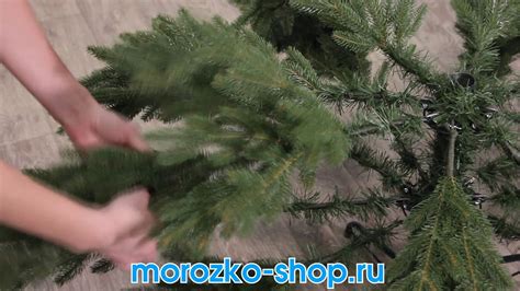Искусственная ель РАСКИДИСТАЯ ПРЕМИУМ (литая хвоя 100% РЕ), зелёная, 1 ...