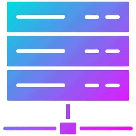 Premium Vector Database Vector Illustration Style