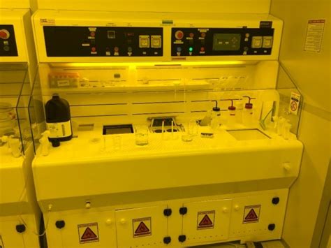 Photo Lithography Development Bench Center For Nanoscience And