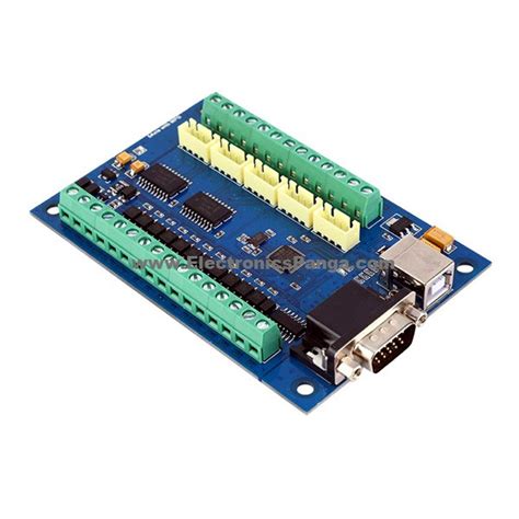 Cnc Mach3 Usb 5 Axis 100khz Motion Controller Breakout Board Star