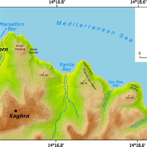 Physical Setting Of The Study Area Geographic Coordinates Are