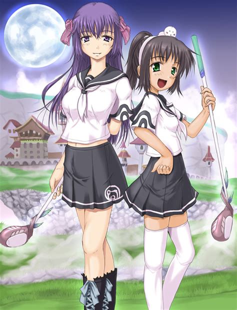 The Big Imageboard Tbib Arin Black Hair Boots Full Moon Golf Club